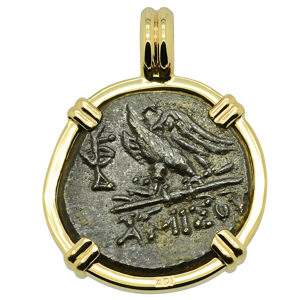 Zeus Greek God Symbol Eagle